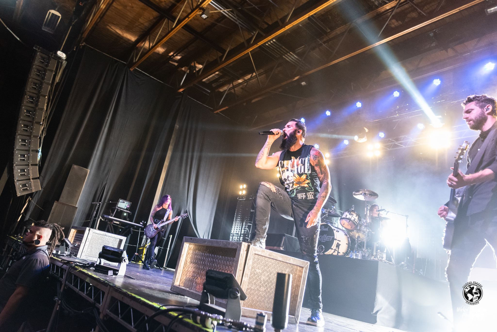 Skillet-September 24, 2019 @ The Complex Salt Lake City, Utah - BPM