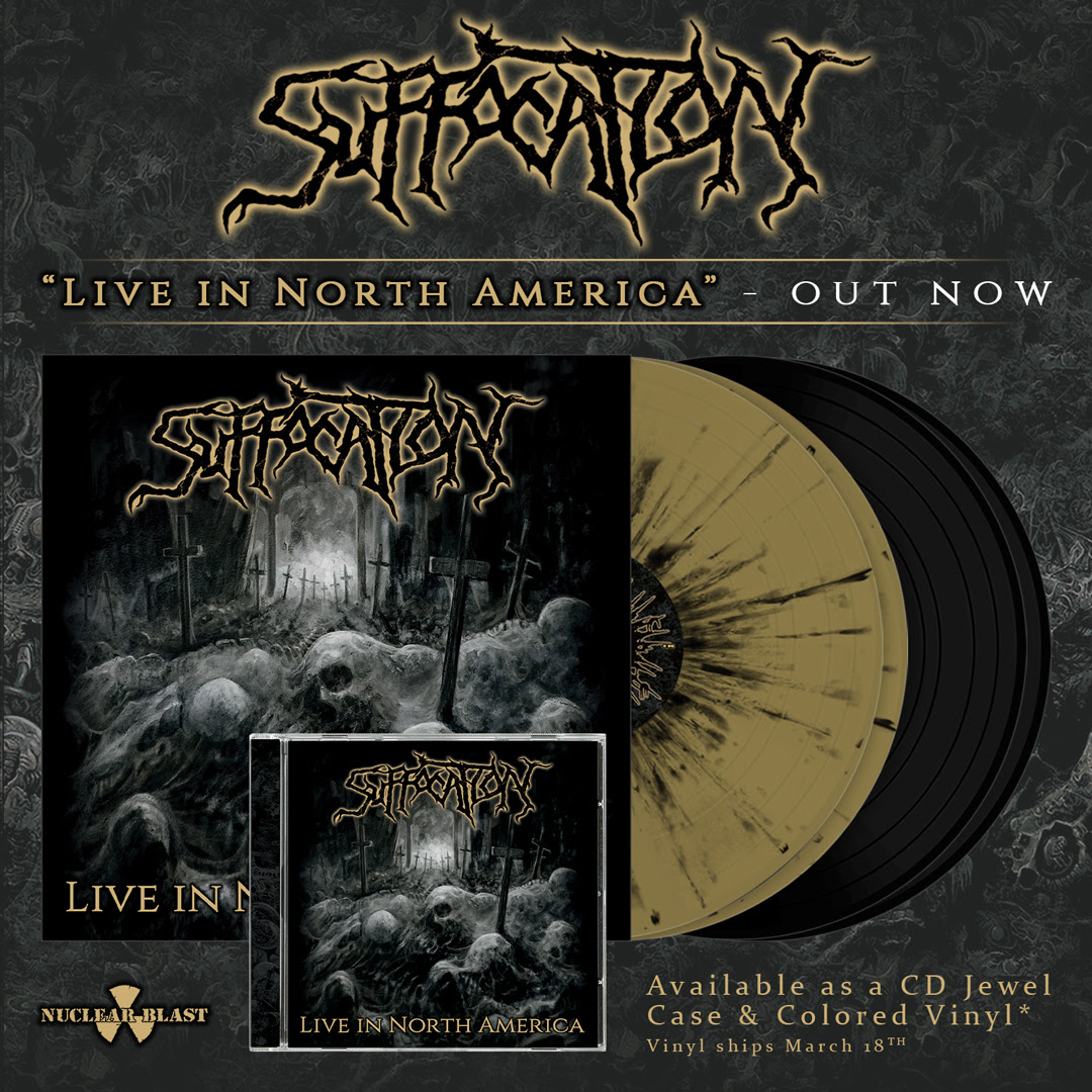 SUFFOCATION Release "Live In North America" Album With New Single ...