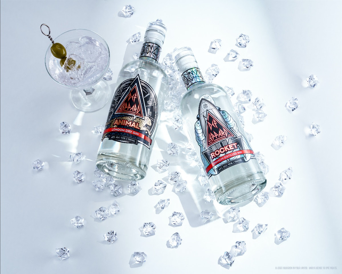 Celebrate Def Leppard's 45th Anniversary With Their Two New Gin ...