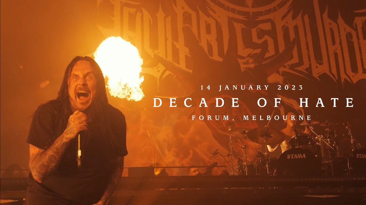 THY ART IS MURDER Releases Footage of "Decade of Hate"(Live in ...