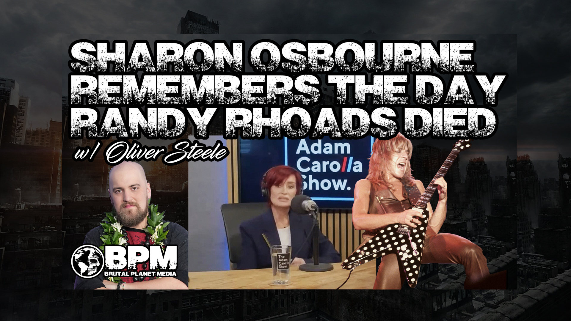 Sharon Osbourne Remembers the Day Randy Rhoads Died - BPM