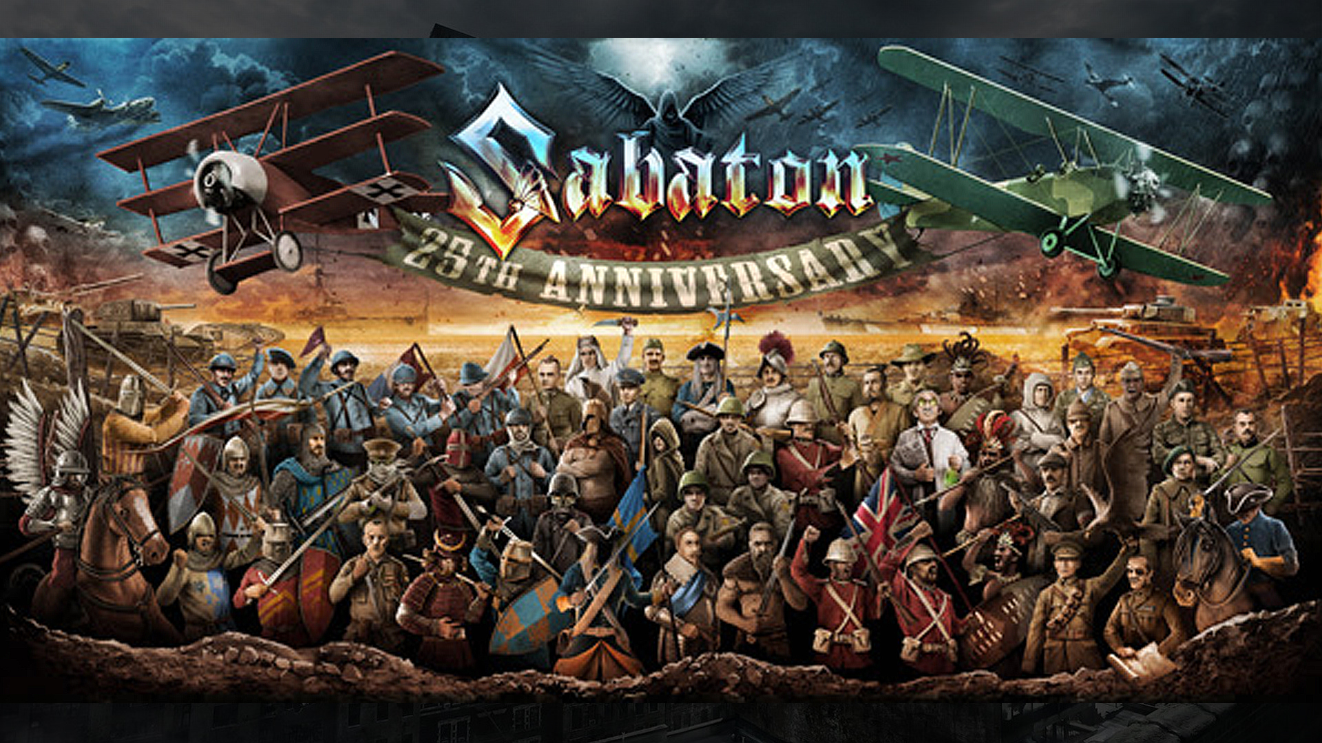 Sabaton Celebrates Their 25th Anniversary in 2024 - BPM