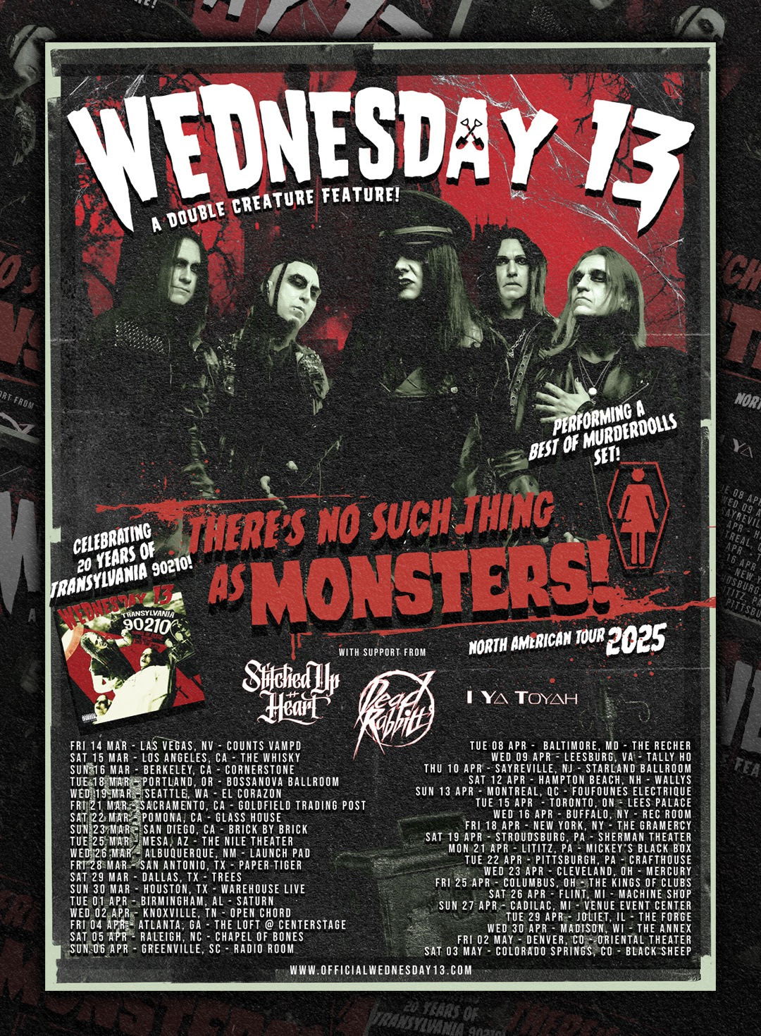 Tour Reminder! WEDNESDAY 13 North American Tour Kicking Off Soon! - BPM